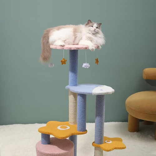 Enjoy The Sea Stylish Cat Tree - Bunnings Australia