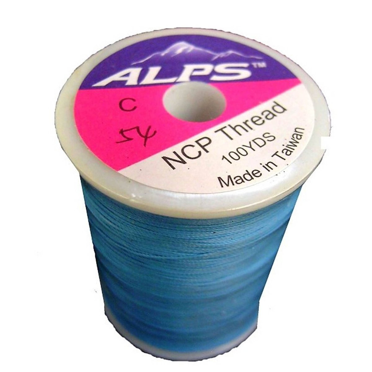 Alps 100yds of Sky Blue Rod Wrapping Thread - Size C (0.2mm) Rod ...