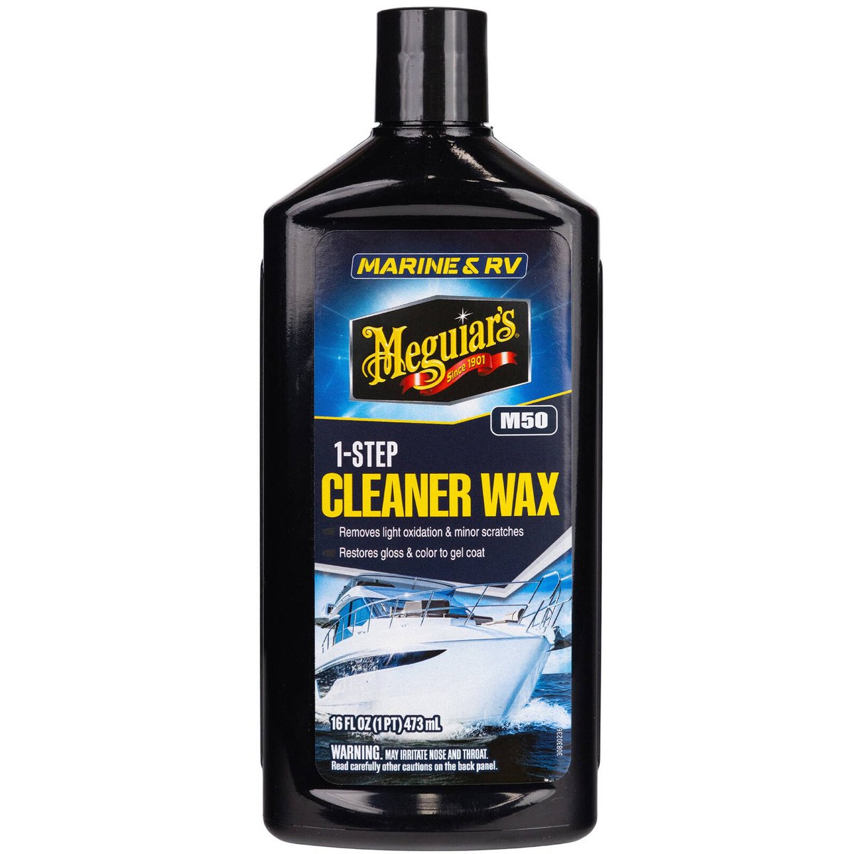 Meguiar’s 473ml Marine / RV Cleaner Wax One Step - Bunnings Australia
