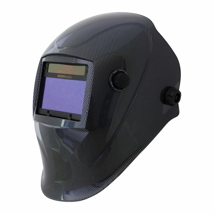 Bossweld Carbon Variable Shade Electronic Welding Helmet - Bunnings ...