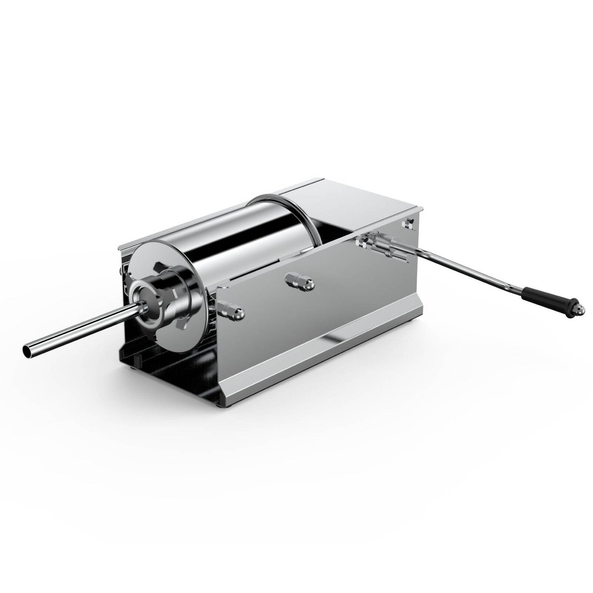 3L Manual Horizontal Sausage Filler - Stainless Stuffer Meat Press ...