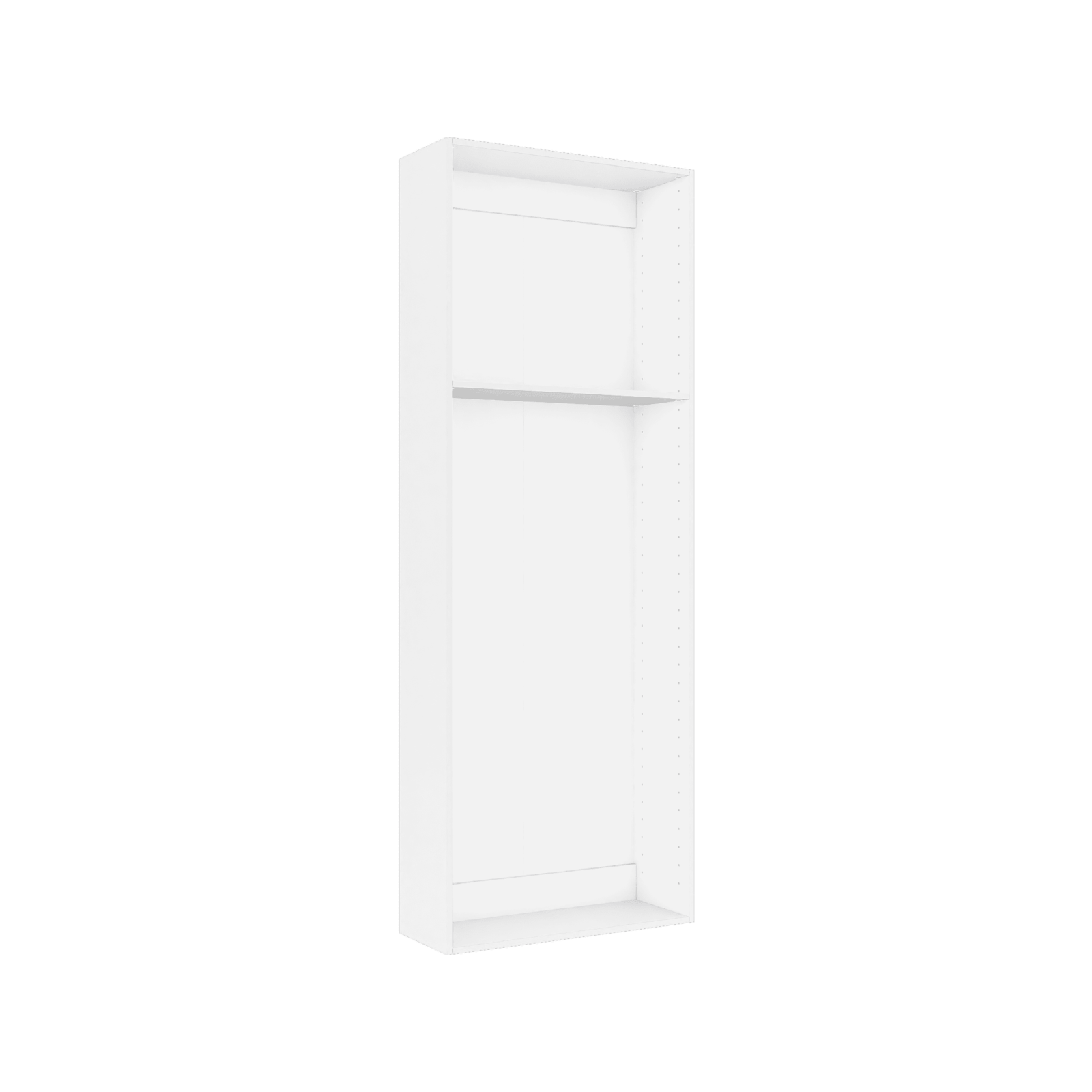 2048 x 750 x 280mm White Cabinet Shell - Lugna Online