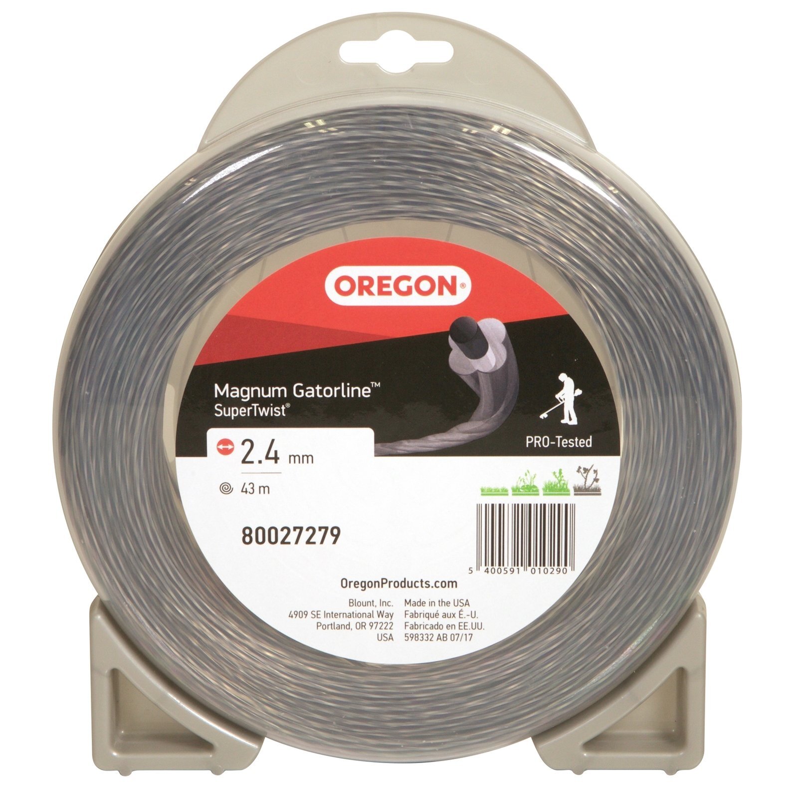 Oregon 2.4mm x 43m Twist Trimmer Line Bunnings Australia