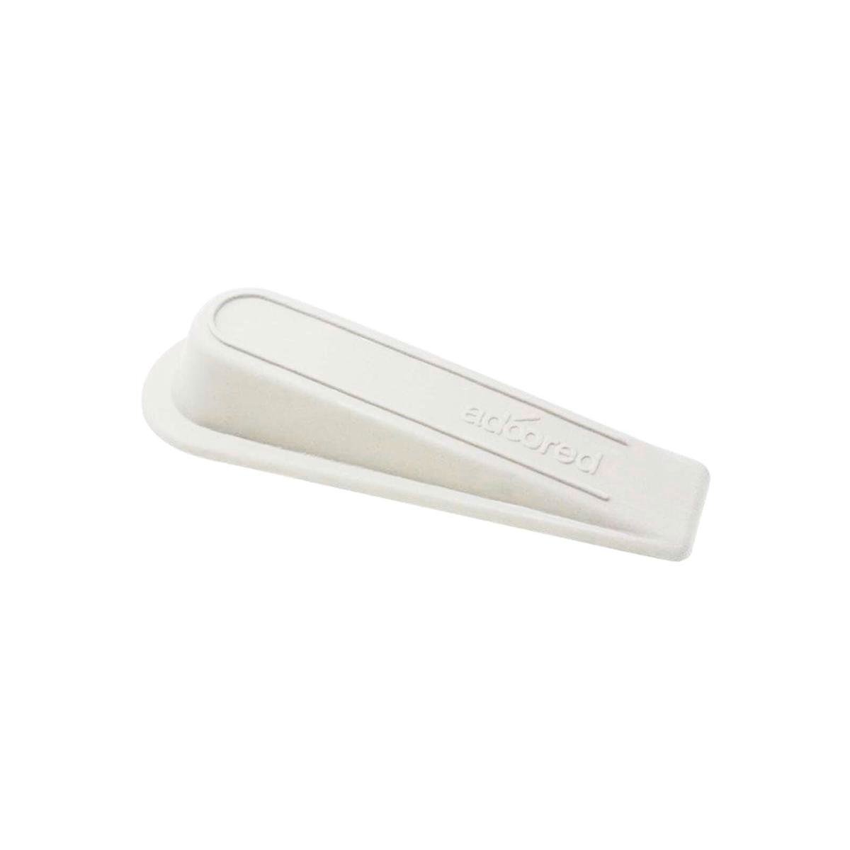 Adoored Large White Rubber Door Wedge - White Large - Bunnings Australia