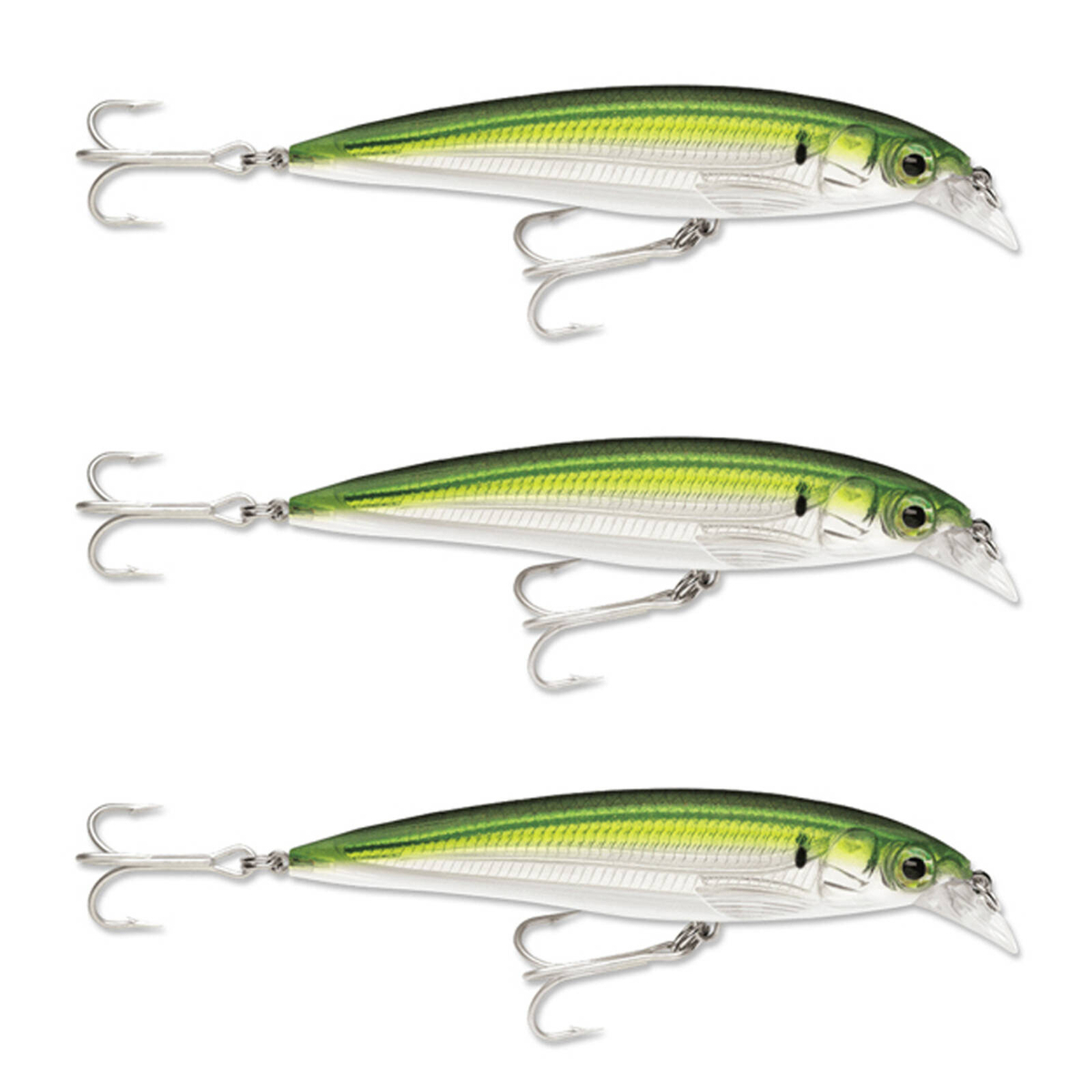 3x Rapala 10cm Saltwater X Rap Jerkbait Fishing Lures - Pilchard ...