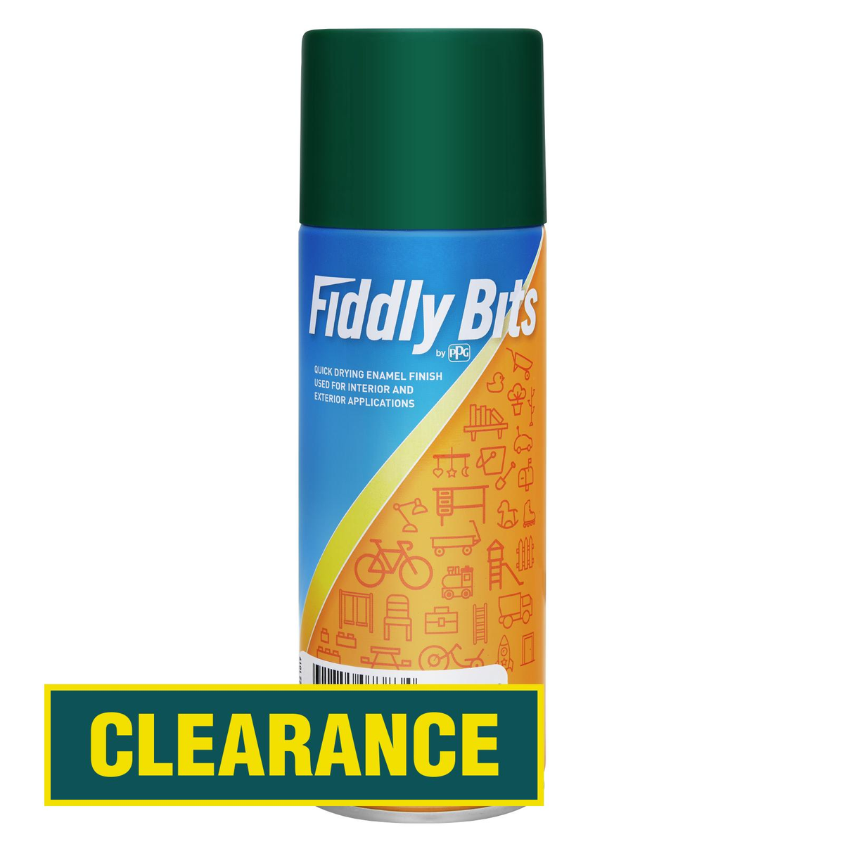 Fiddly Bits 280g Gloss Heritage Green Spray Paint - Bunnings Australia