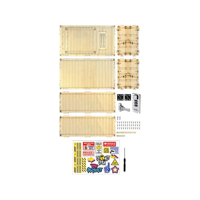 Boyle Wood Craft Project Kit Lock Box - Bunnings Australia