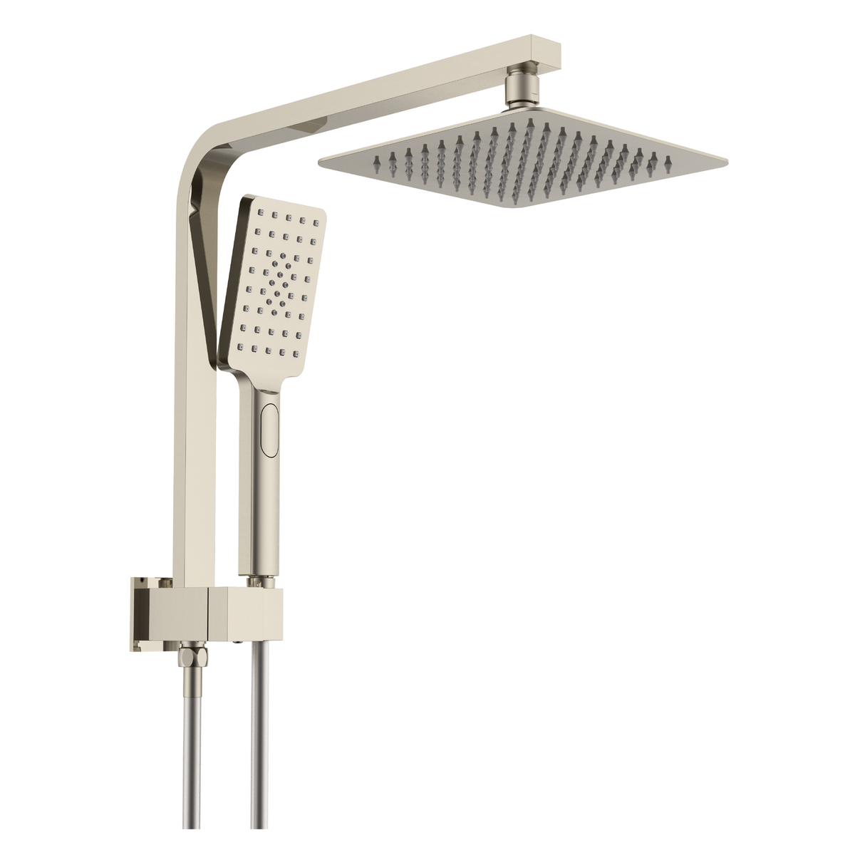 Azzurra Brushed Nickel 50 Series Shower Combo - Bunnings Australia