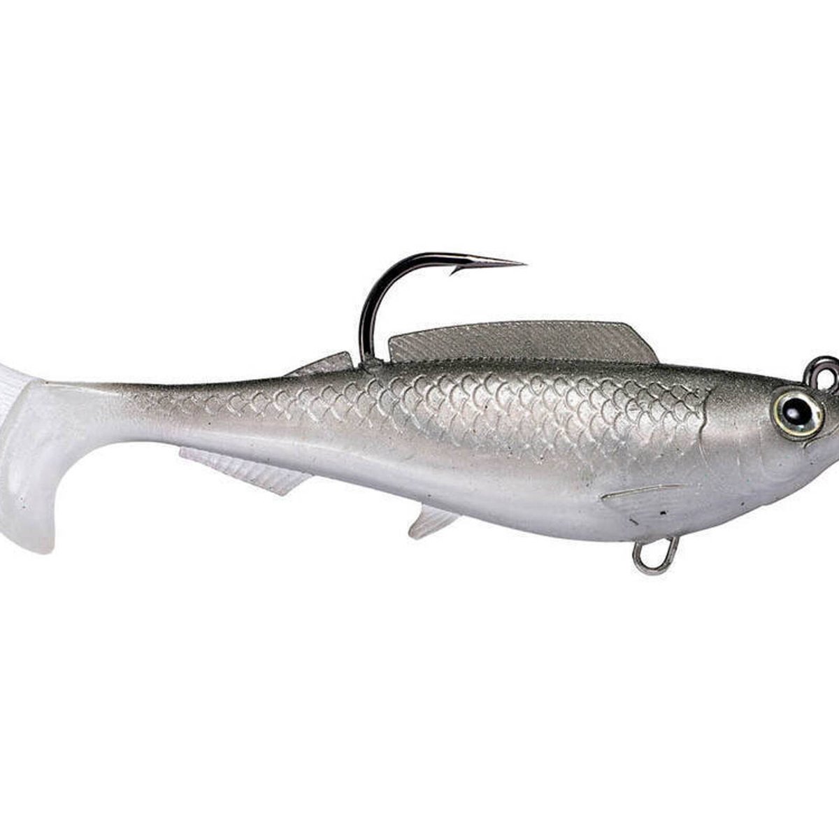 5 Inch Zman HerculeZ Soft Swimbait Fishing Lure - Shiner - Bunnings ...