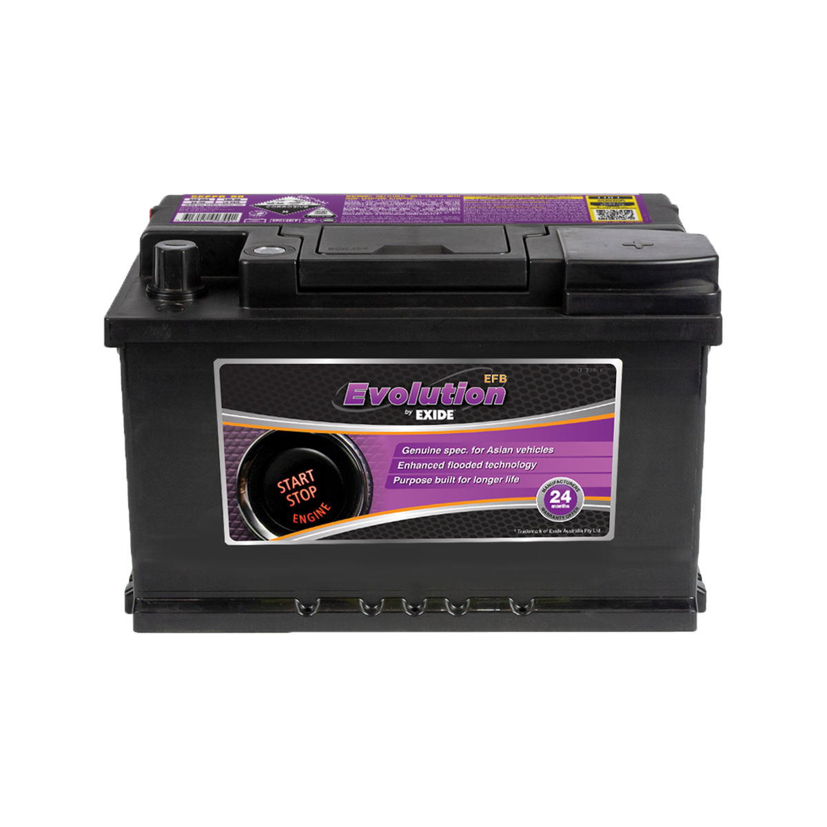 Exide Evolution SSEFB-66 Stop Start Battery - Bunnings Australia