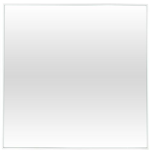 Barelli 80cm Matte White Square Shape Mirror - Bunnings Australia