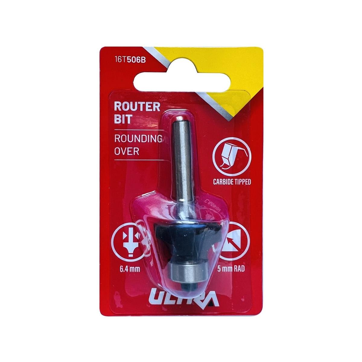 Ultra 5mm Radius Rounding Over Router Bit - Bunnings Australia