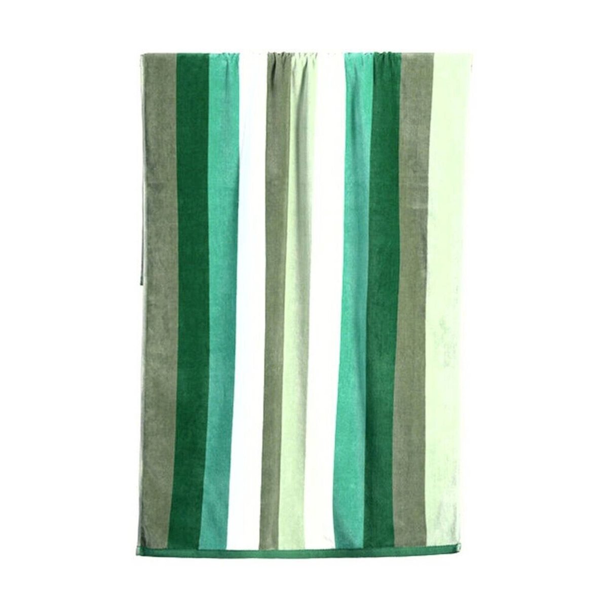 Canningvale Sorrentina Velour Beach Towel Linea Verde Green Stripe ...
