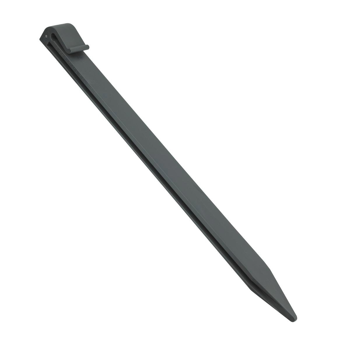 Icon Plastics 380mm Slate Grey Garden Edge Peg - Bunnings Australia