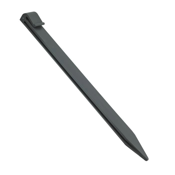 Icon Plastics 380mm Slate Grey Garden Edge Peg - Bunnings Australia