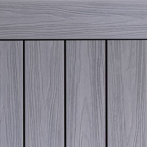Ekodeck Designer Series 137 x 23mm 5.4m Alpine Ash / Ironwood Composite ...