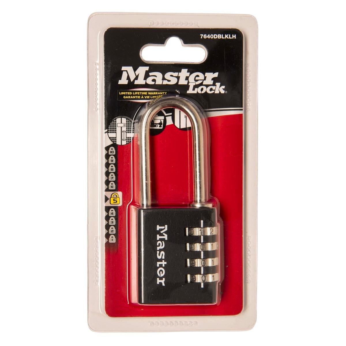Master Lock 51mm Shackle Combination Padlock - Bunnings Australia