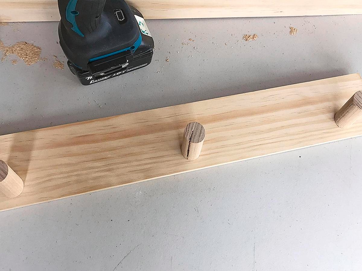 How To Make A Coat Rack - Bunnings New Zealand