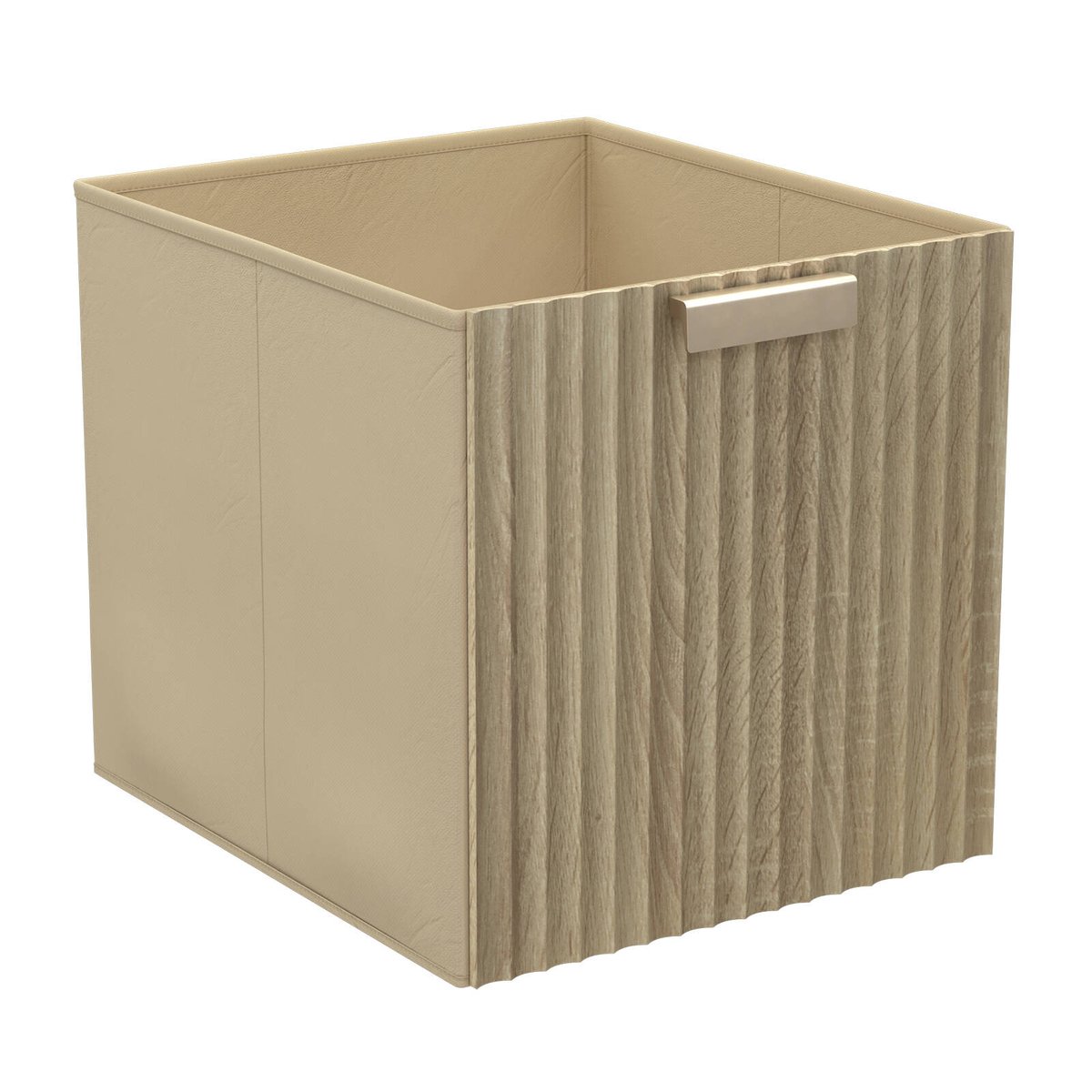 Flexi Storage Clever Cube Oak Timber Front Corrugated Insert - Bunnings ...