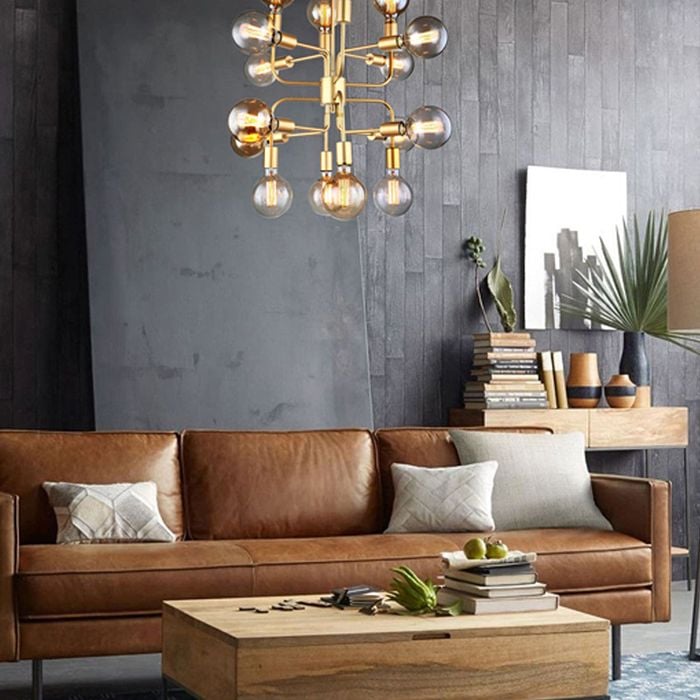CLA Lighting HEXADE Modern Abstract Pendant Light - Gold - Bunnings ...