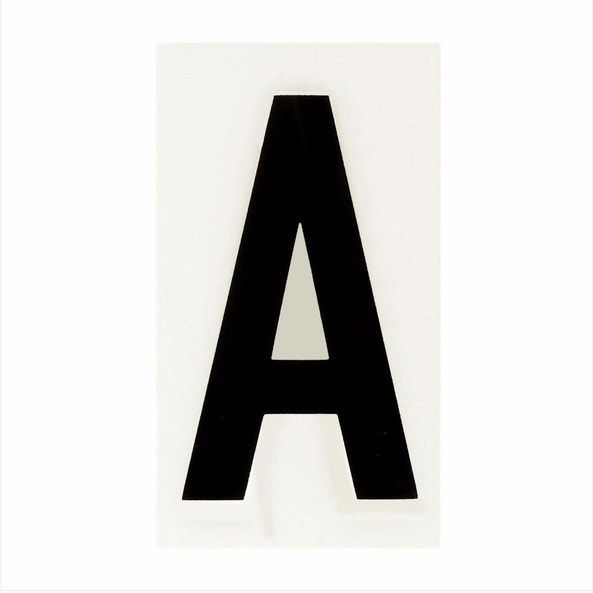 Sandleford 60 x 35mm A Black and White Self Adhesive Letter - A ...