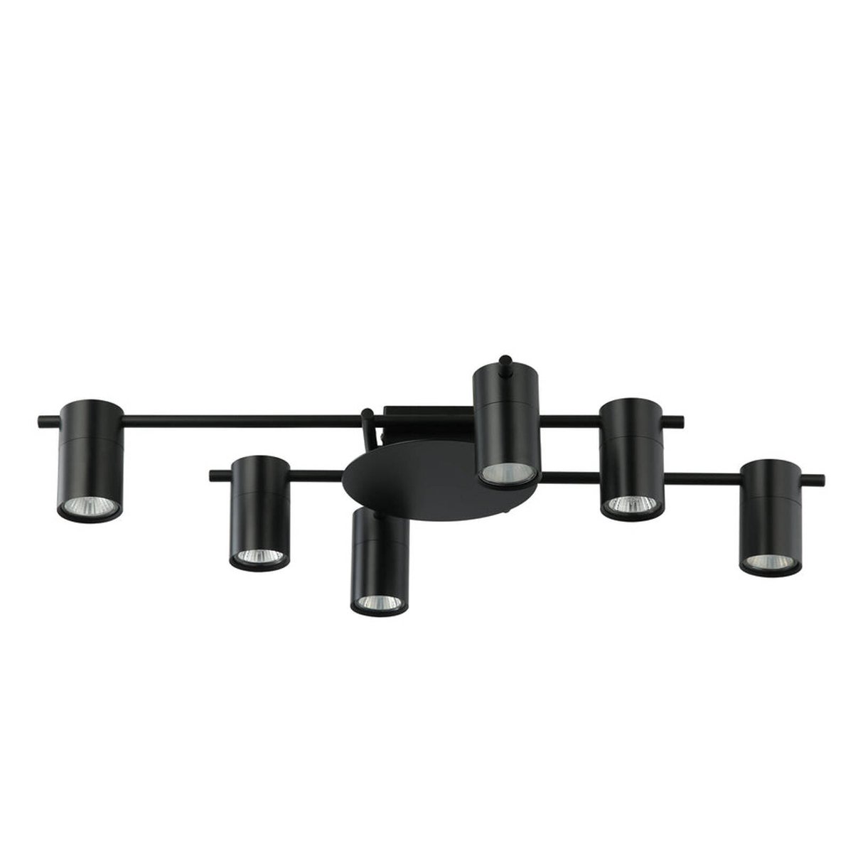 CLA Lighting Tache Interior Spot Ceiling Light (with Adjustable Black 6 ...