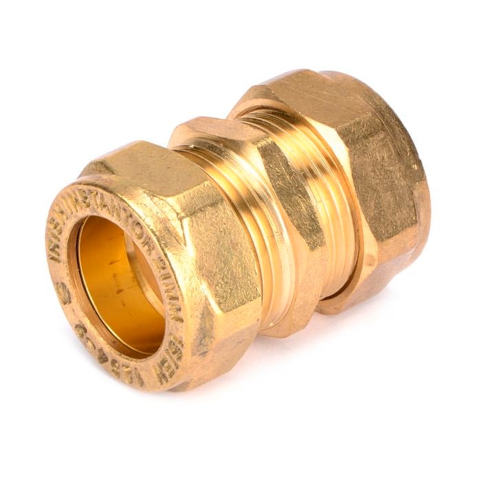Instantor 20mm Brass CxC Compression Coupler - Bunnings New Zealand