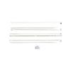 Syneco 450mm White Drawer Slides - 1 Pair - Bunnings Australia