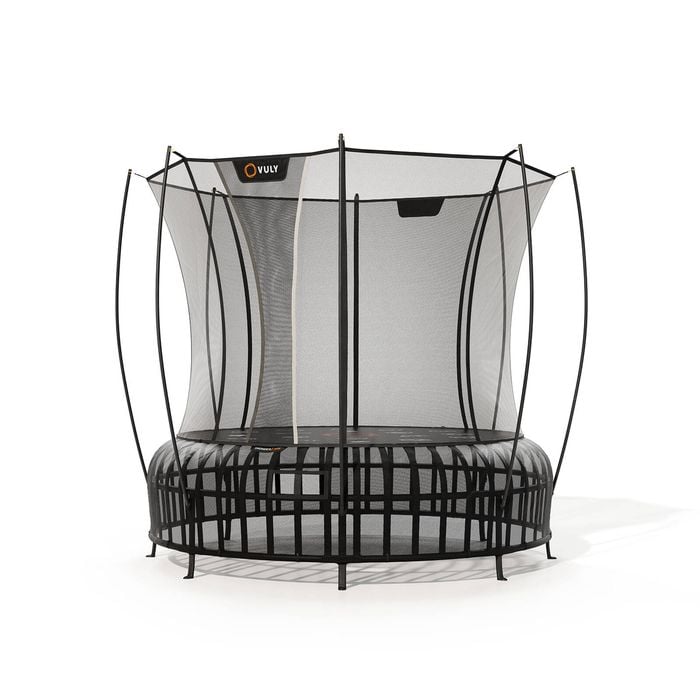 VULY Thunder 2 Pro Medium 12ft Springless Trampoline with Enclosure ...