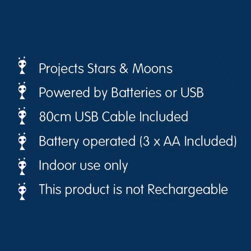 Arlec UFO LED Projector Night Light - Bunnings Australia