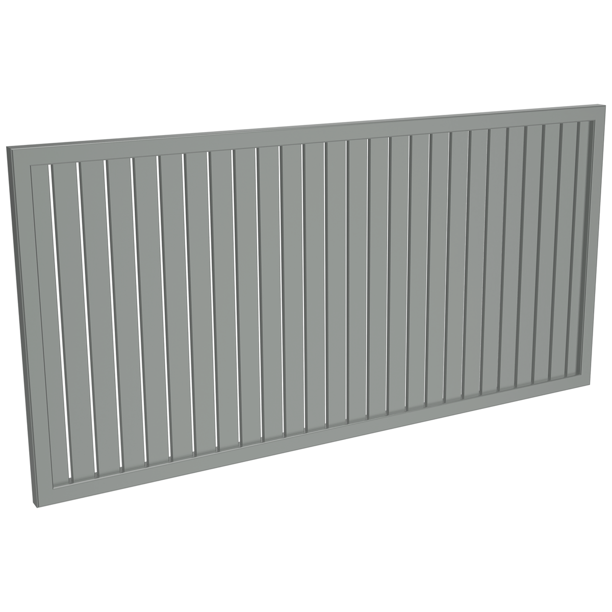 ProtectorAl 1001 - 2000 x 300 - 1000mm Palladium Silver Vertical 9mm ...