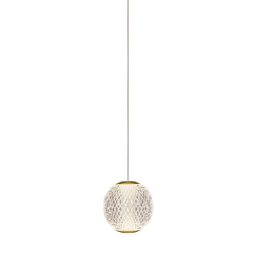 Vencha Langdon Single LED Pendant Light - Gold (3000K) - Bunnings Australia