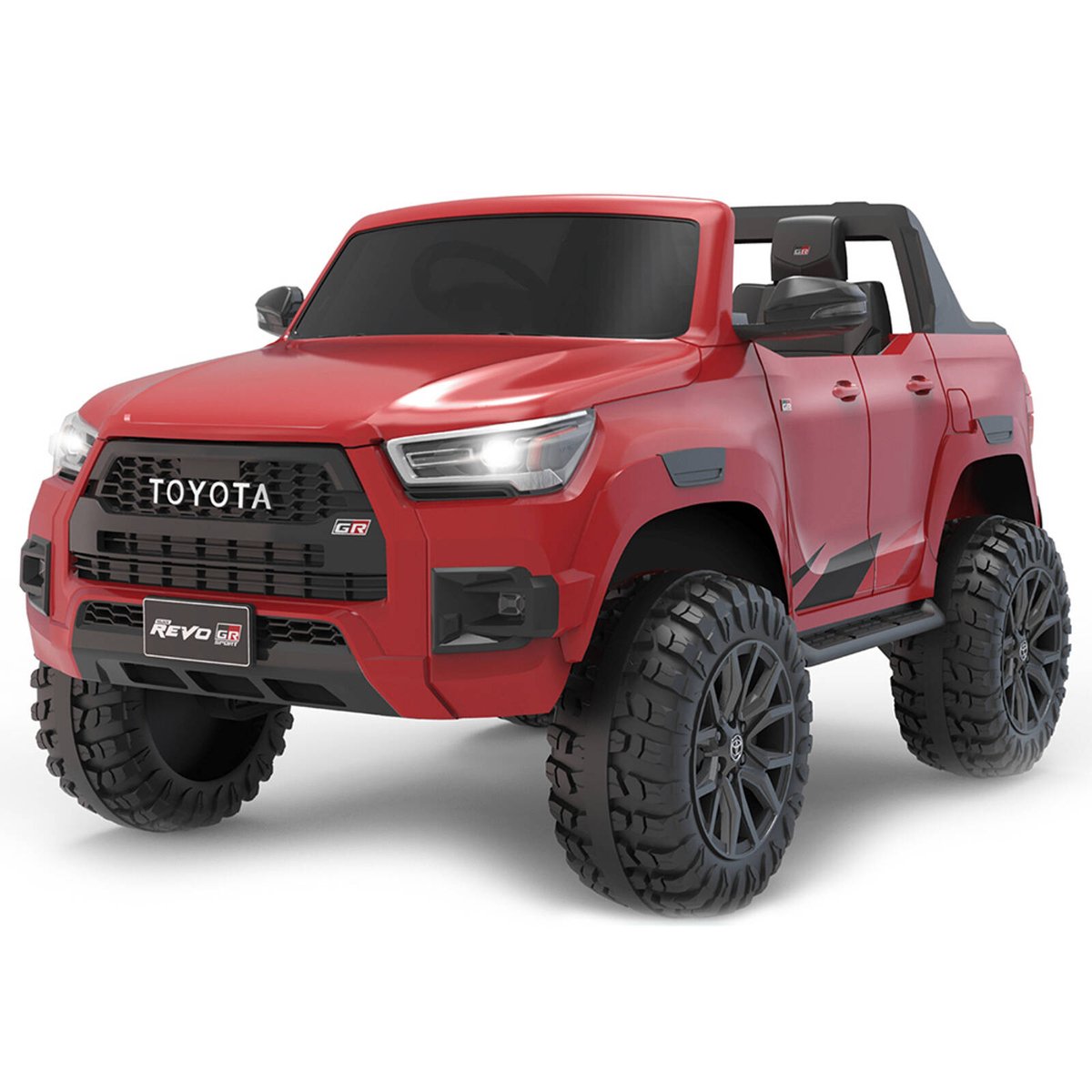 Volta Revo Toyota Hilux Ute Red Kids Ride On Car Smart Control Toy 3 ...