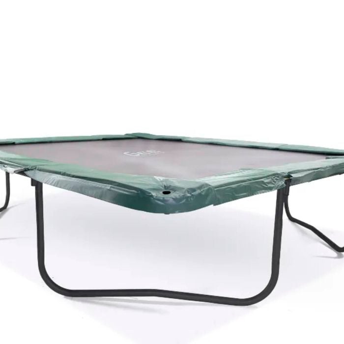 Geetramp Force 14ft X 16ft Rectangle Trampoline - In Ground - Black ...