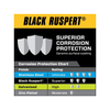 Pinnacle M4 Black Ruspert Dome Nut - 8 Pack - Bunnings Australia
