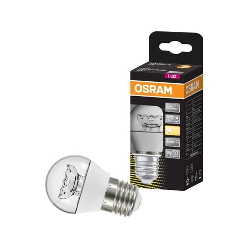 Osram Fancy Round ES LED 470Lm WW 4.9W Light Globe - Bunnings Australia