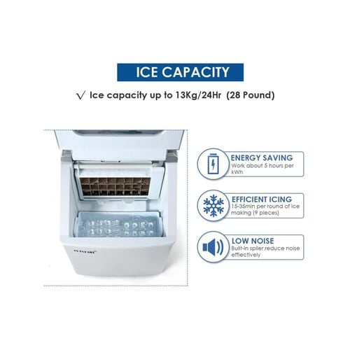 Maxkon Ice Cube Maker 3.2l - Bunnings Australia
