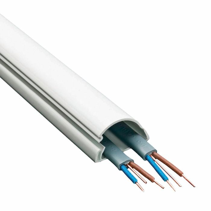 D-Line 30 x 15mm 2m White Adhesive Cable Management Cover - Bunnings Australia
