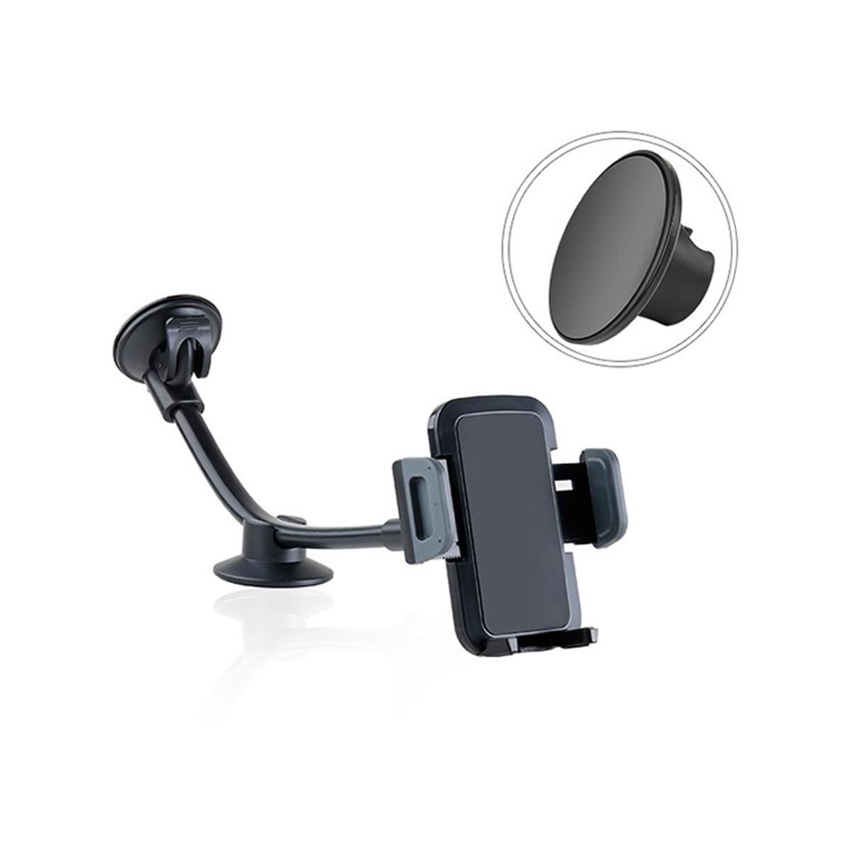 Quick Snap Universal Car Windshield Mount Mobile Holder Stand ...