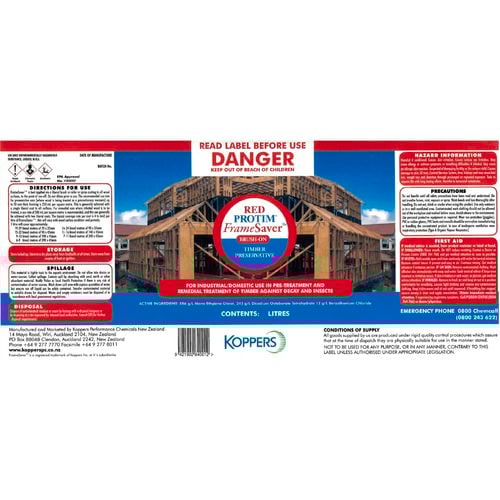 Koppers 20L Clear Protim FrameSaver Timber Preservative - Bunnings New ...