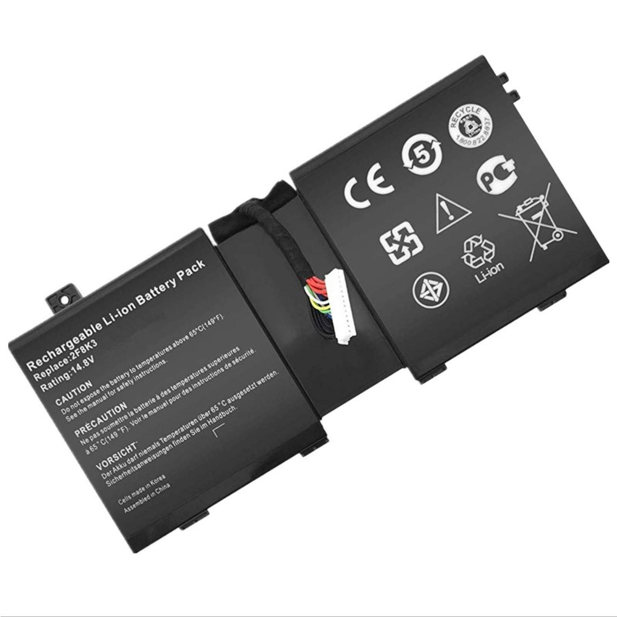 86Wh Dell Alienware 17 M17X R5,18 M18X R3,0G33TT,KJ2PX,2F8K3 Laptop ...