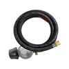 Gasmate Regulator & Hose - 1500mm - LCC27 to 5/8" UNF (3/8" SAE ...