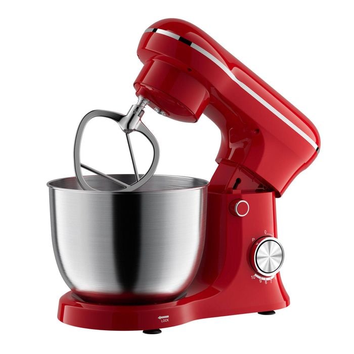 Healthy Choice 400W Mix Master 5L Kitchen Stand (Red) w/ Bowl/ Whisk ...