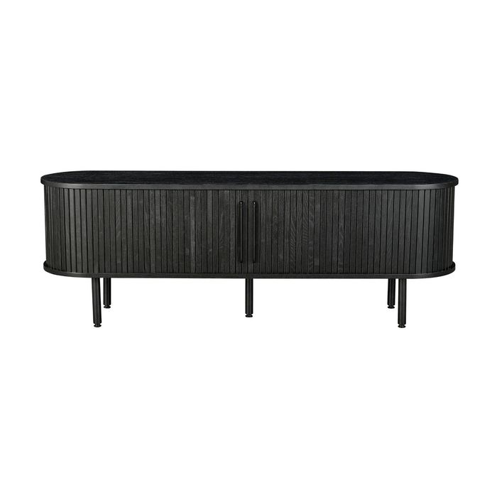 Alamein Dania 160cm Wooden ETU Entertainment TV Unit Black - Bunnings ...