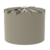 Melro Tanks 50000L Round Poly Water Tank - Merino - Bunnings Australia