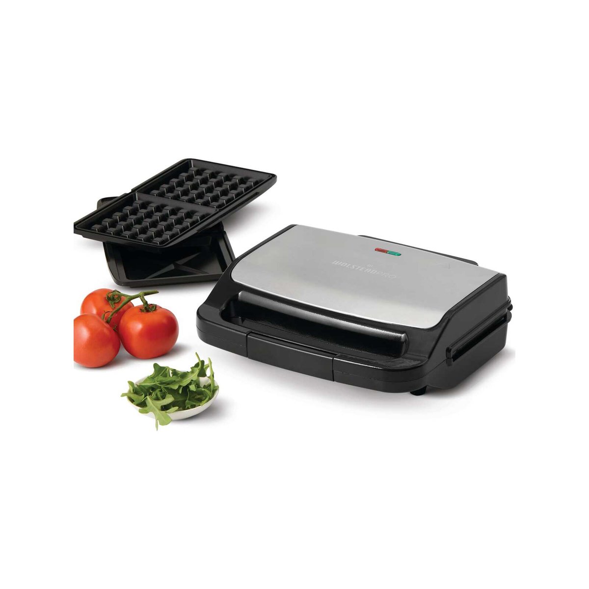 Wolstead Pro Vario Multi Plate Sandwich Maker Black - Bunnings Australia