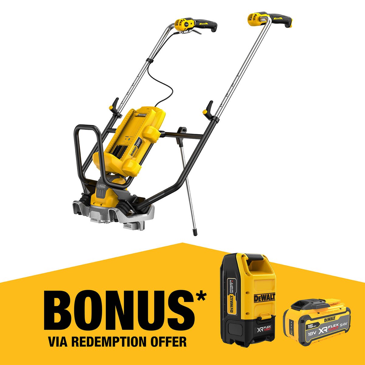 DeWALT POWERSHIFT Concrete Power Screed DCPS330N-XJ - Bare Unit ...