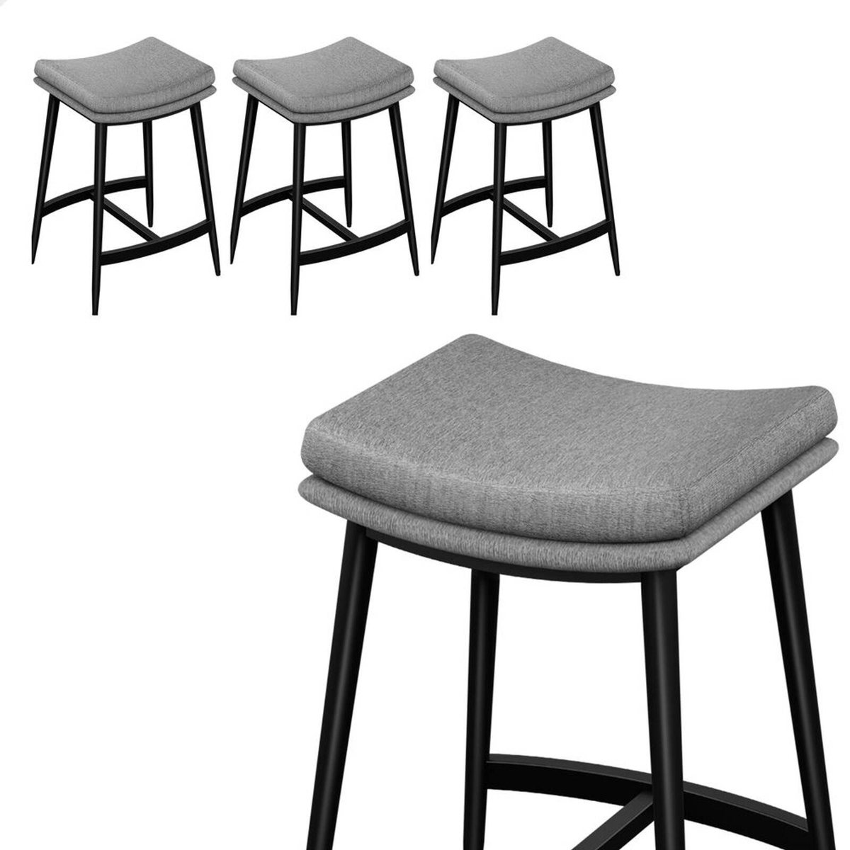 ALFORDSON Bar Stools 4X - Bunnings Australia
