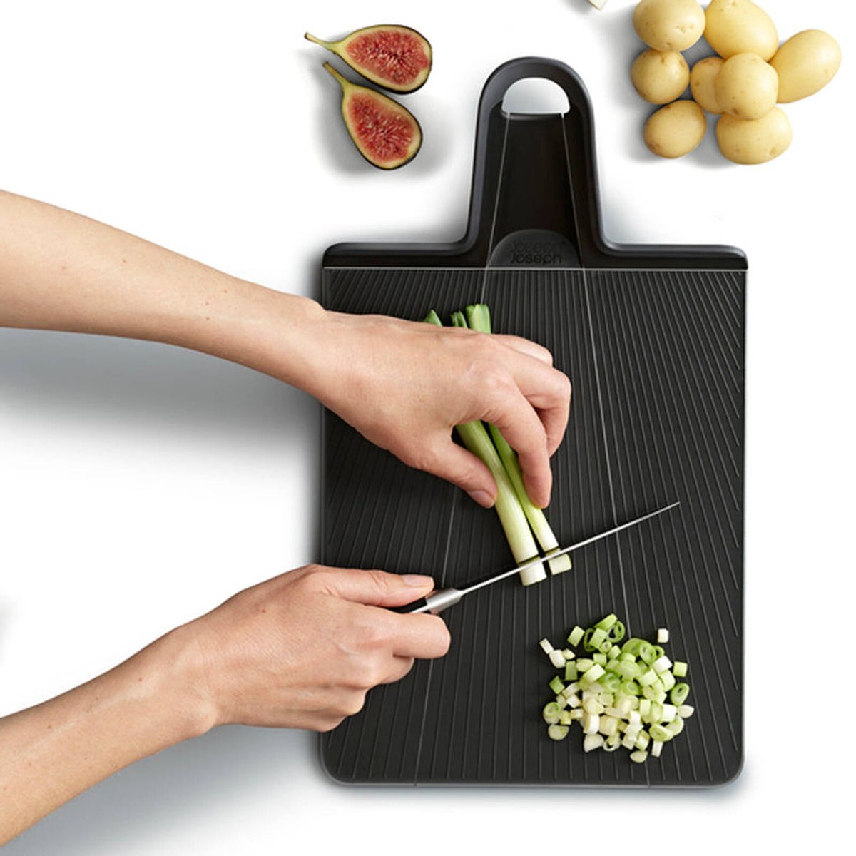Joseph Joseph Chop2Pot Plus 37.5X21.2X7cm - Black - Regular - Bunnings ...