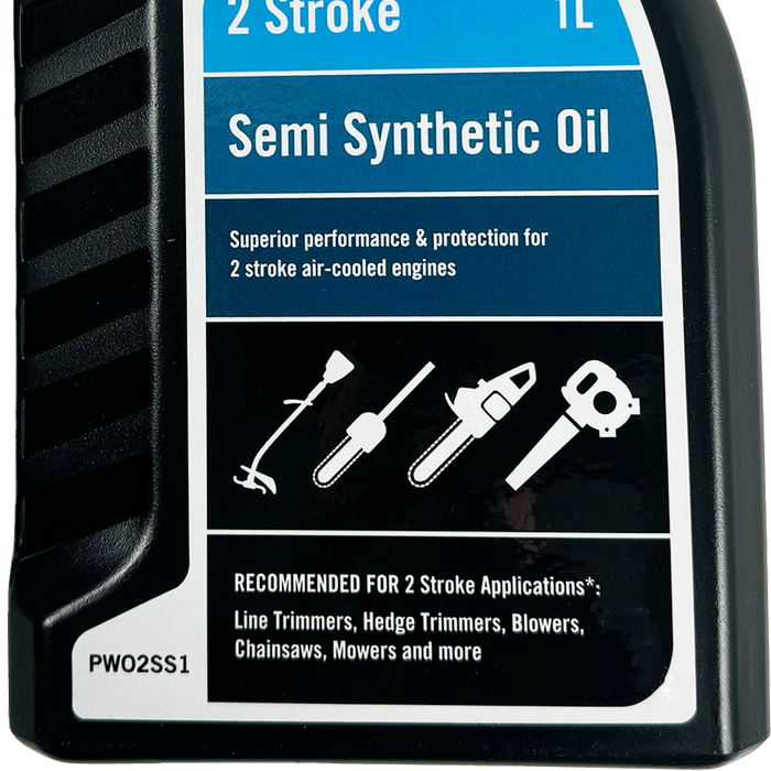 Powerfit 1L Semi-Synthetic 2-Stroke Oil - Bunnings Australia